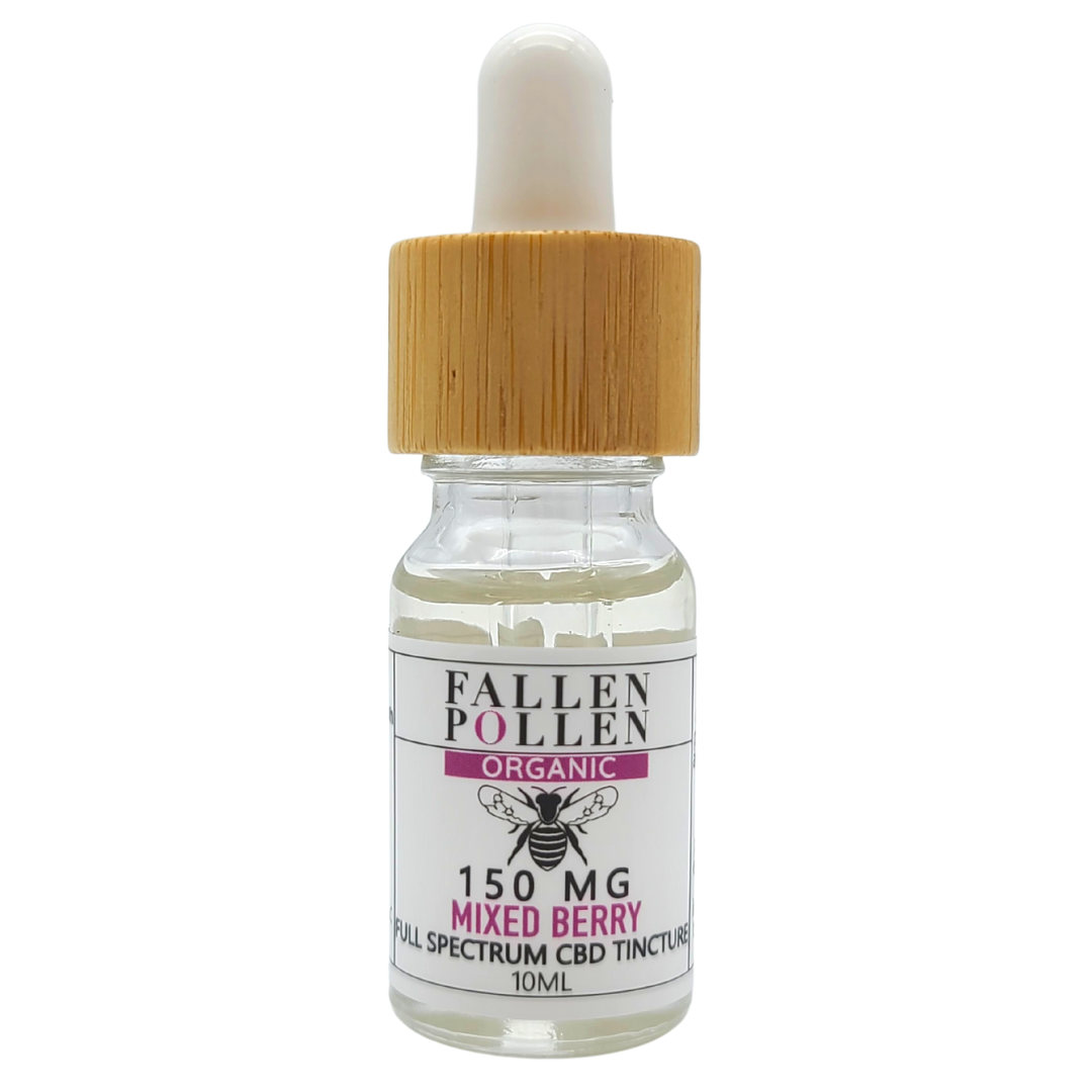 150mg ORGANIC Full-Spectrum CBD Tinctures – Fallen Pollen Apothecary